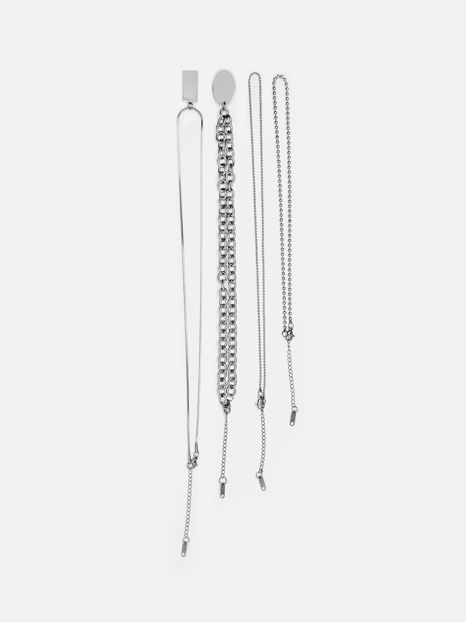 Multi-level chain necklace with pendants :: LICHI - Online fashion store