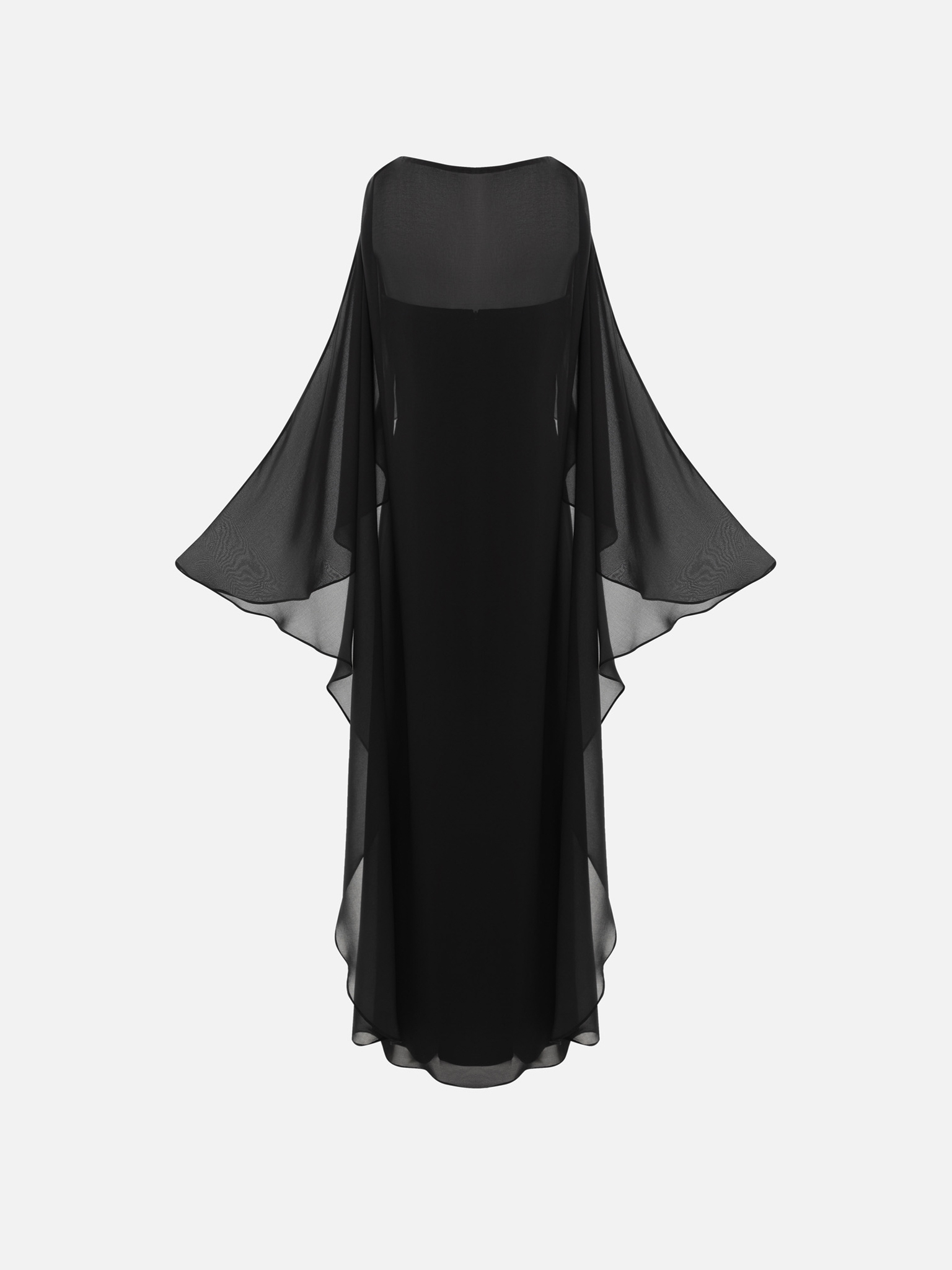 Lightweight satin maxi dress :: LICHI - Online fashion store